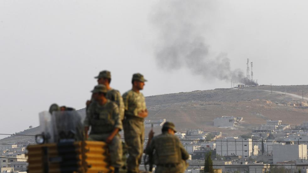 Syrien: IS-Kämpfer lassen Verstärkung nach Kobani kommen | ZEIT ONLINE