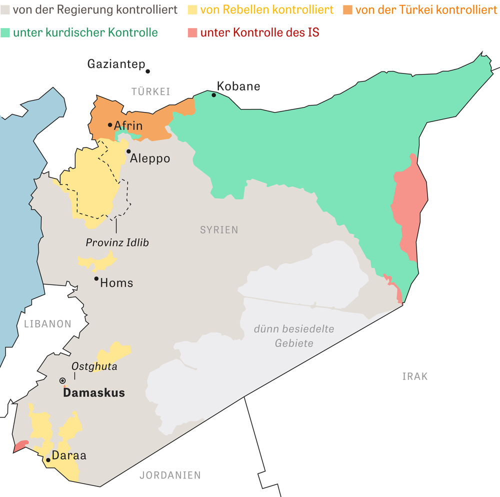 Syrien: Regime macht Israel für Angriffe verantwortlich | ZEIT ONLINE