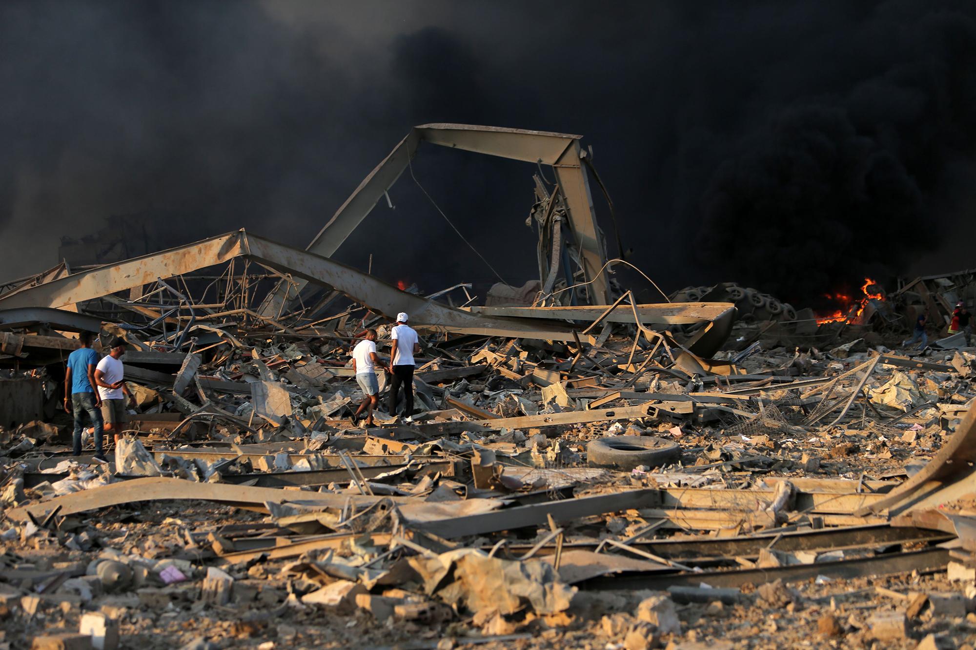 Libanon: Tote und Tausende Verletzte nach Explosion in Beirut | ZEIT ONLINE