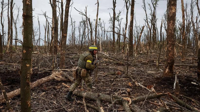 Krieg in der Ukraine: "Für heute ist Bachmut nur in unseren Herzen ...