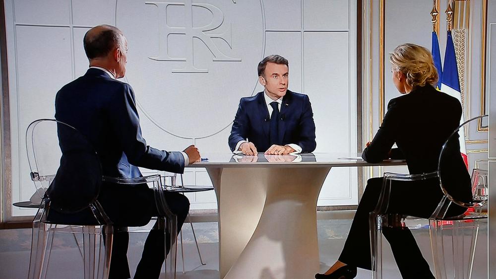 Emmanuel Macron: "Wir dürfen heute nicht schwach sein" | DIE ZEIT