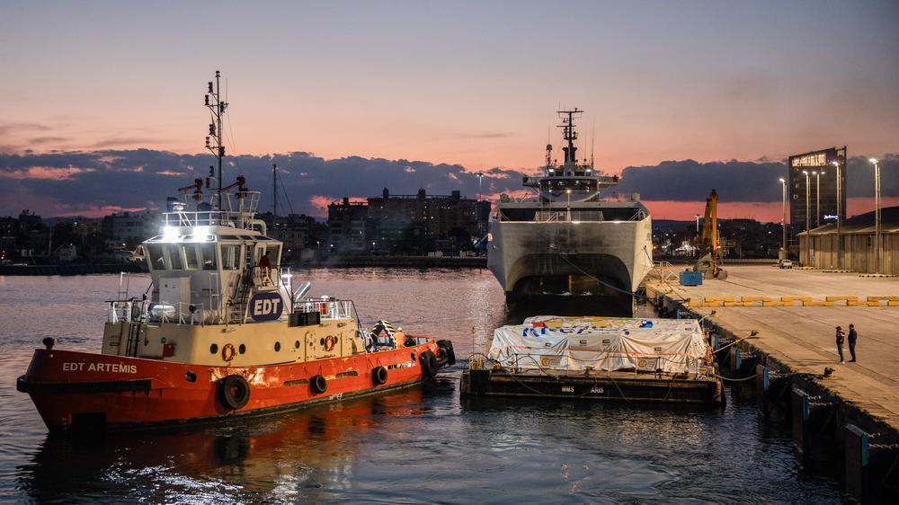 Open Arms: "Das Ziel ist, dass ununterbrochen Hilfe nach Gaza gelangt ...