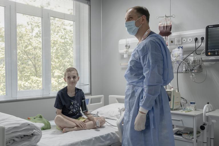 Angriff auf Kinderkrankenhaus: Das verwundete Herz von Kiew | DIE ZEIT