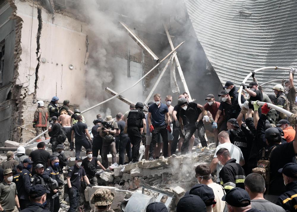 Luftangriff auf Kiew: Viele Raketen sind durchgekommen | ZEIT ONLINE