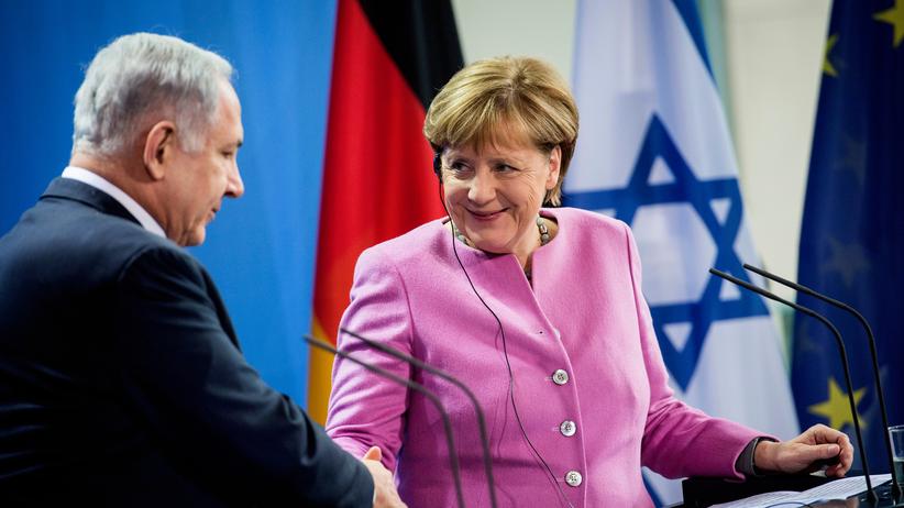Staatsempfang: Merkel und Netanjahu betonen freundschaftliche ...
