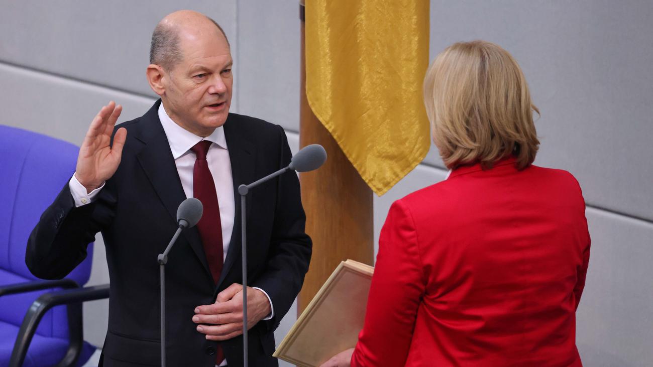 Bundesregierung Die Ernennung Von Olaf Scholz Zum Bundeskanzler Und