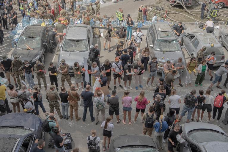 Angriff auf Kinderkrankenhaus: Das verwundete Herz von Kiew | DIE ZEIT