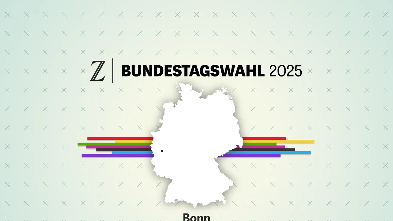 Bundestagswahl 2025: Alle Wahlergebnisse in Bonn | ZEIT ONLINE