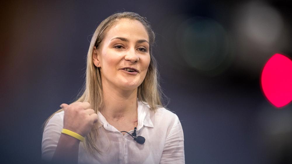 Kristina Vogel: Nächstes Ziel: Treppen steigen | DIE ZEIT