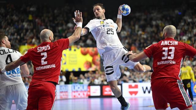 Handball-EM: Deutschlands Handballer gewinnen gegen Ungarn in EM ...