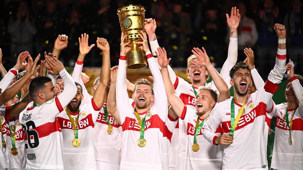 Gegen Arminia Bielefeld: VfB Stuttgart gewinnt den DFB-Pokal | DIE ZEIT