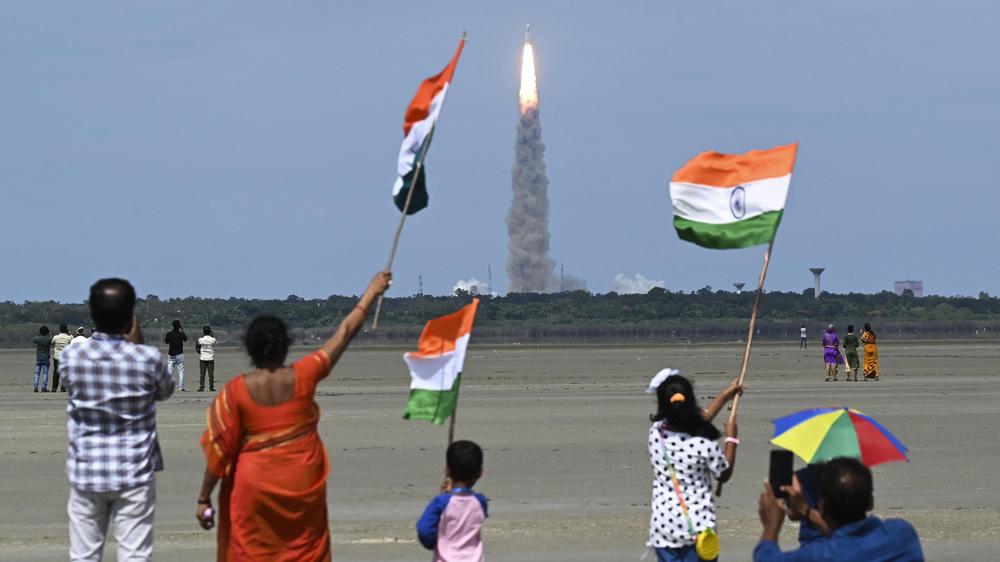 Indien Mondlandung Livestream