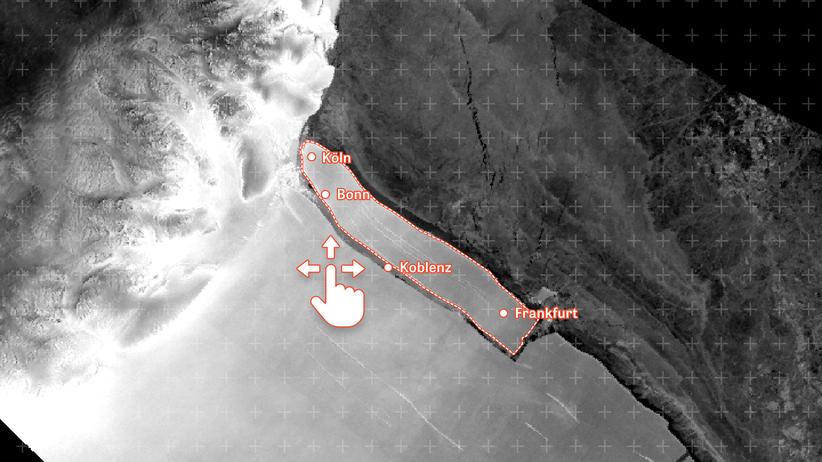 Eisberg A23a: 4.000 Quadratkilometer großer Eisberg treibt Richtung ...