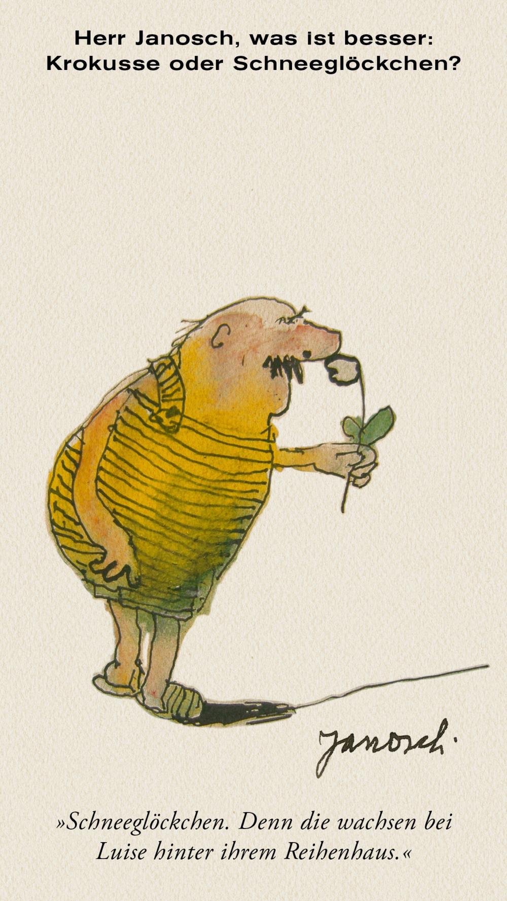 Janosch: Herr Janosch, was machen Sie denn da? | ZEITmagazin