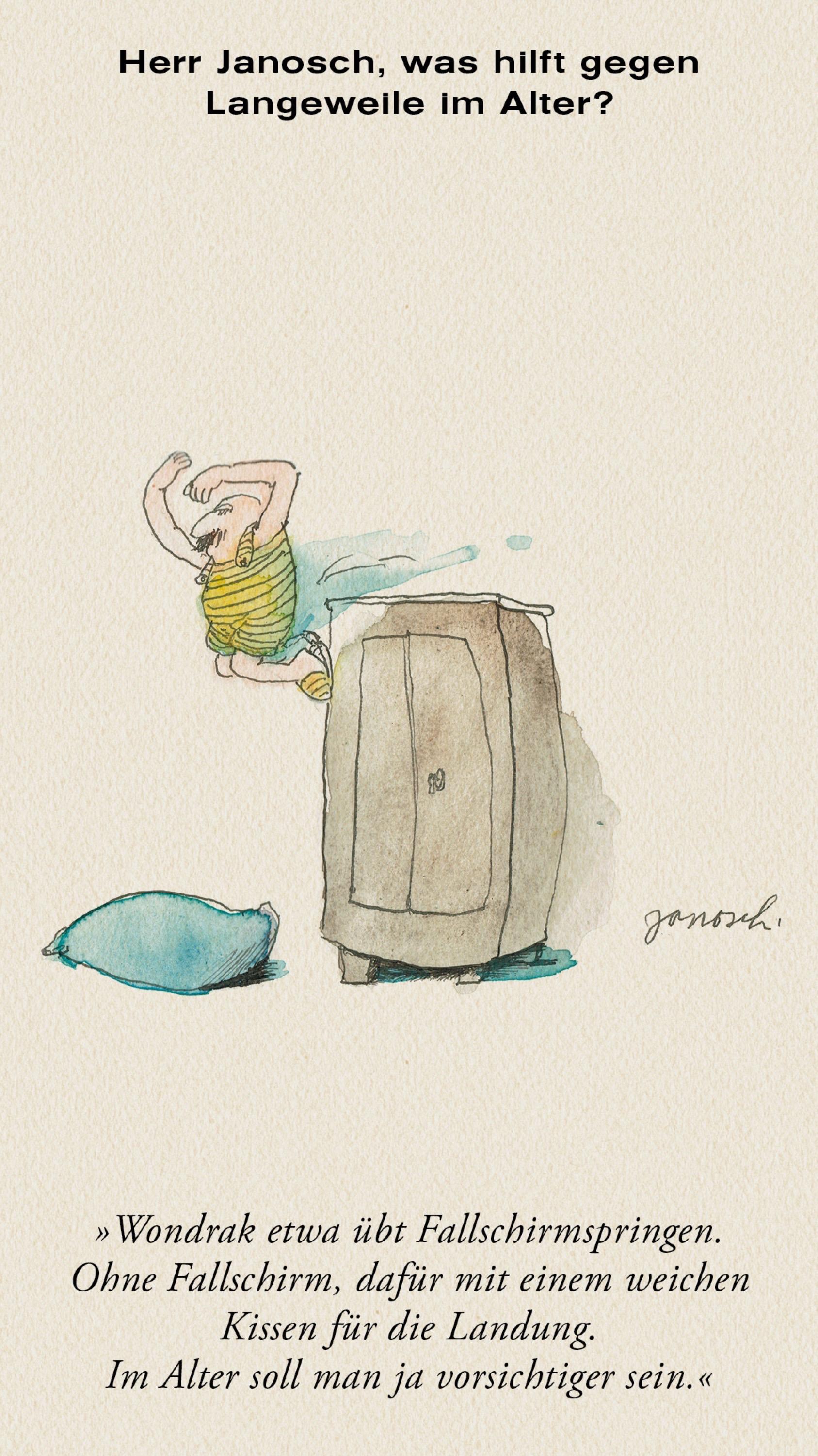 Janosch: Herr Janosch, wie war das Jahr? | ZEITmagazin