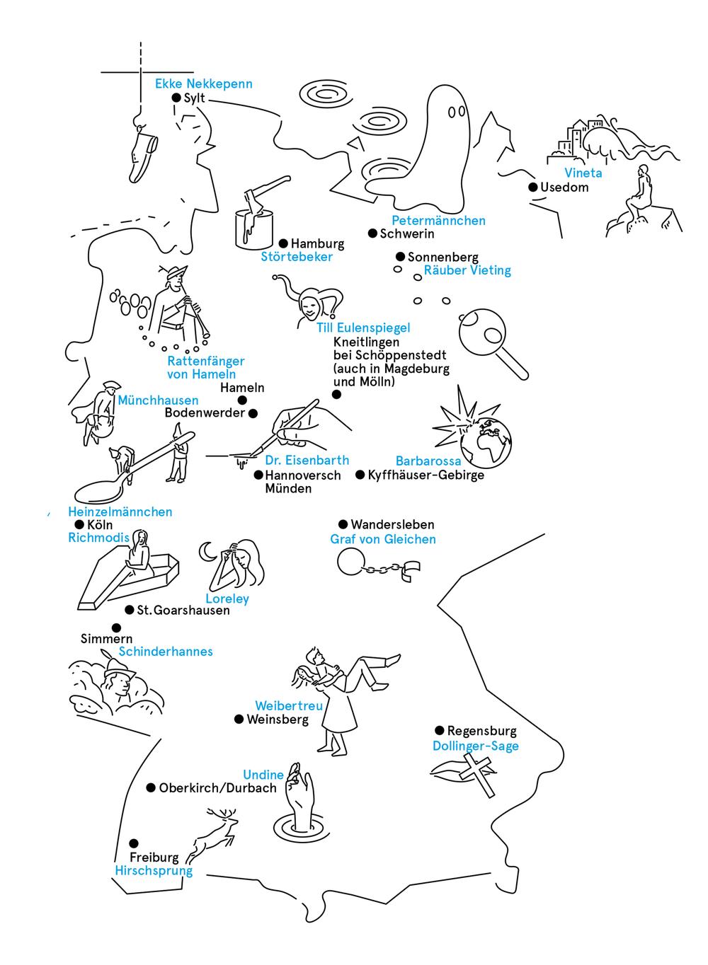 Deutsche Legenden: Sagengestalten | ZEITmagazin