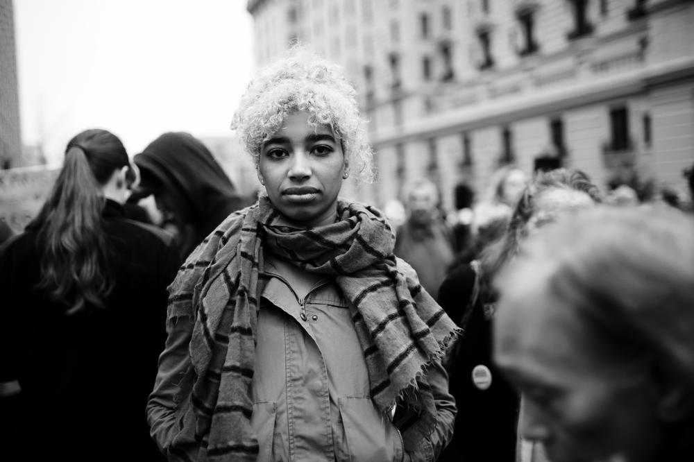 Women's March on Washington: "Ich glaube für meinen Vater ist es gut ...