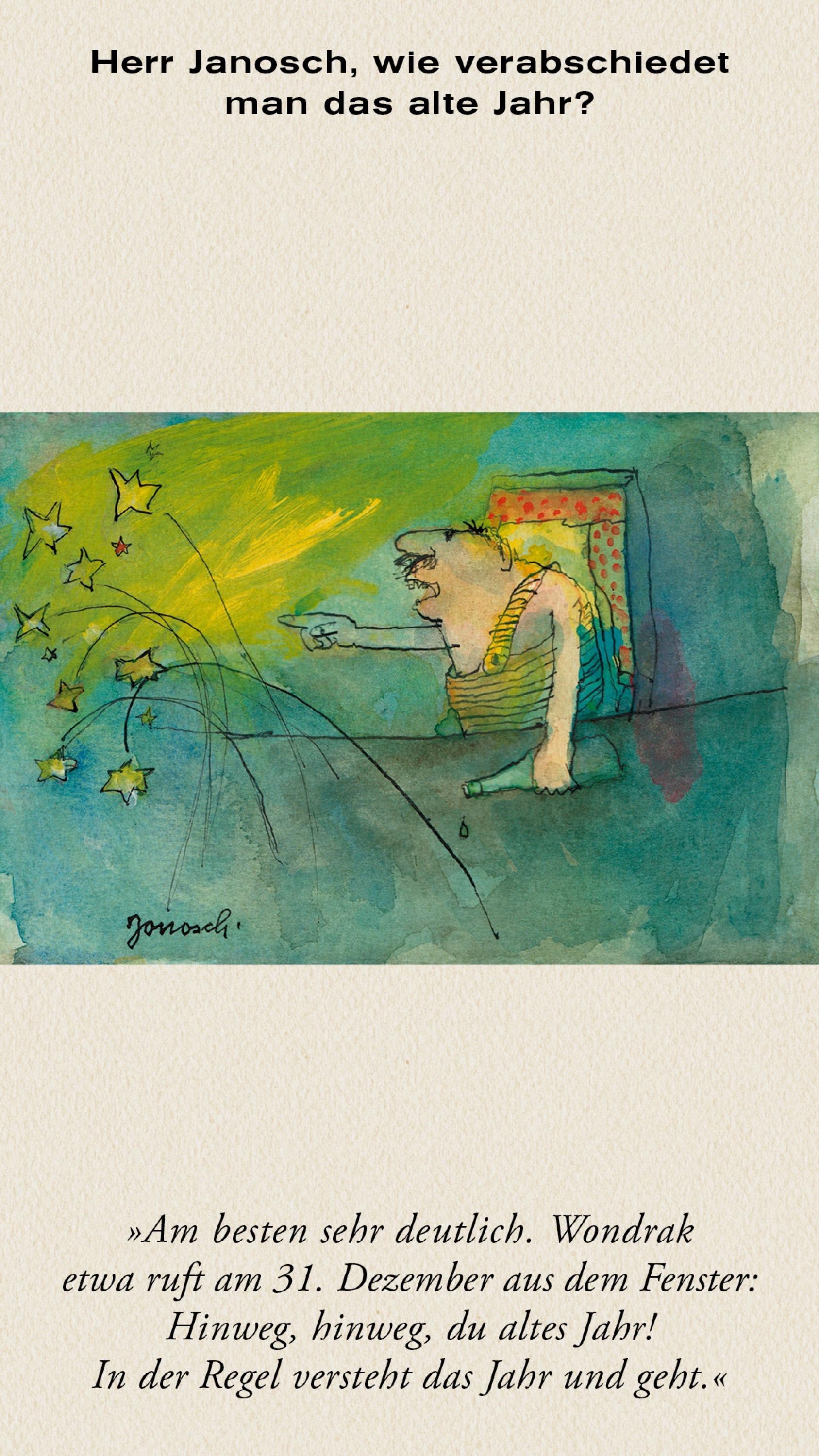 Janosch: Herr Janosch, was machen Sie denn da? | ZEITmagazin