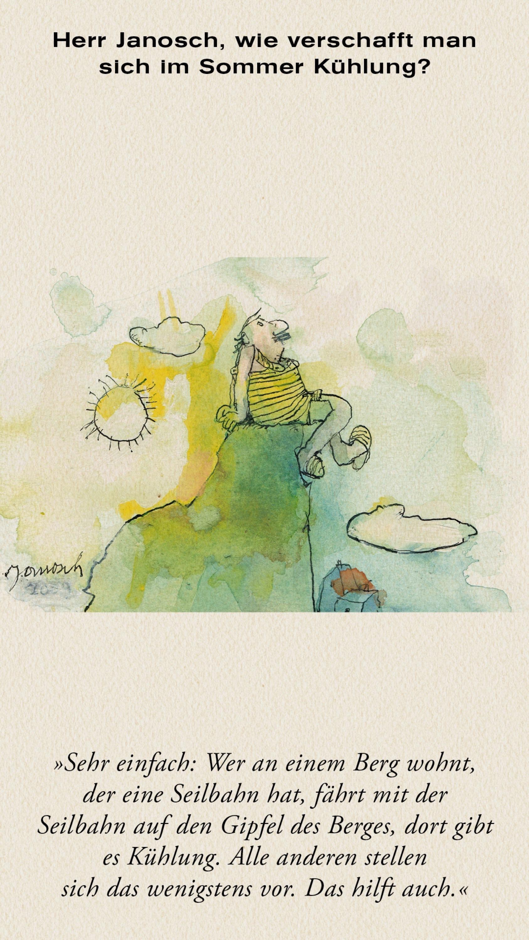 Janosch: Herr Janosch, was machen Sie denn da? | ZEITmagazin