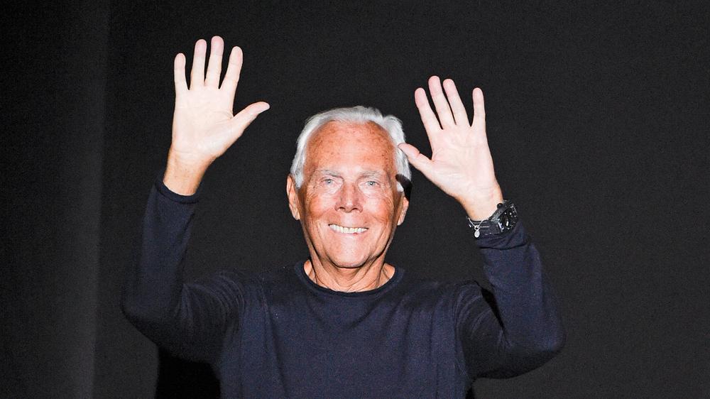 Italien: Modeschöpfer Giorgio Armani ist tot | DIE ZEIT