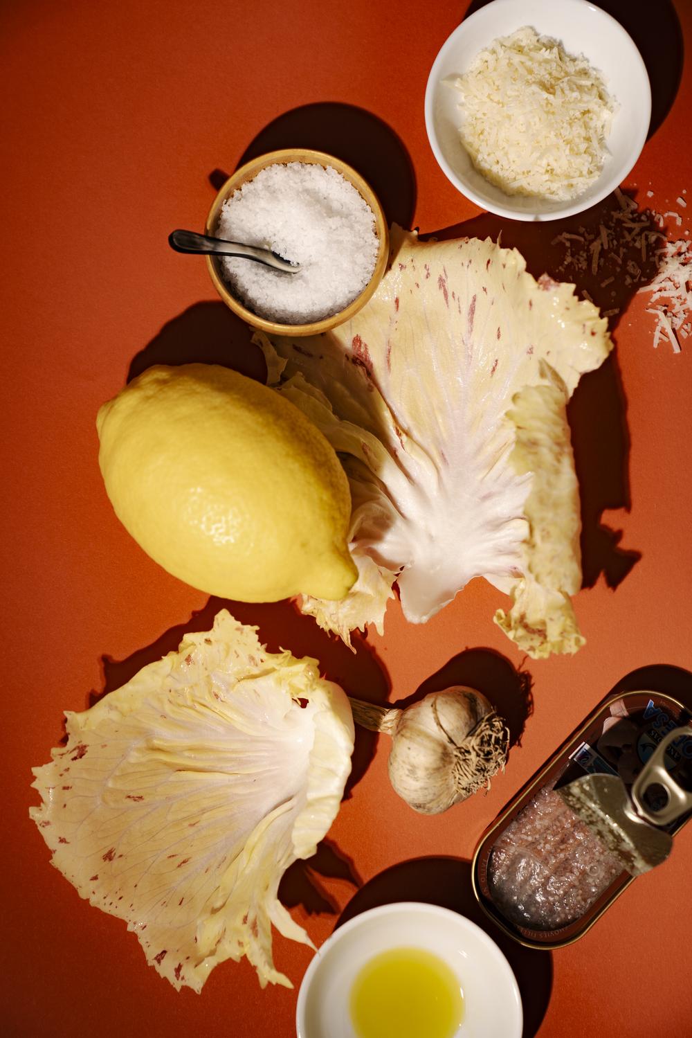 Radicchio-Salat mit Sardelle und Parmesan: Das beste kulinarische ...